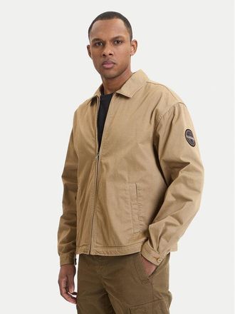 Napapijri Jeansjacke A-Arrayanes NP0A4FI4 Beige Regular Fit