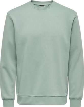Only & Sons Herren Onsconnor Reg Crew Neck Noos Sweatshirt, Chinois Green, XXL EU