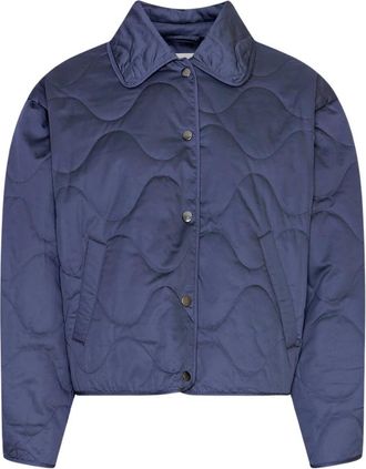 Moss Copenhagen Damen, Jacken, Blau, M/LGr&ouml;&szlig;e