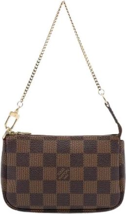 Louis Vuitton Pre-owned Mini Pochette Accessoires - - Pre-owned - Damen - Braun - ONE SIZE