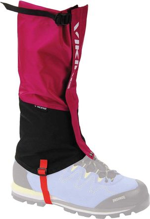 Viking Gamaschen Damen und Herren wasserdicht Schneeschutz Regenschutz hoch - ideal f&uuml;r Outdoor und Trekking, sehr robust - 3723, 46 Rosa, S