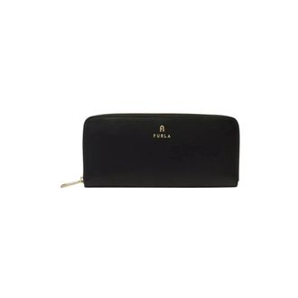 Furla Schwarze Rei&szlig;verschlussbrieftasche Camelia - - Accessories - Damen - Schwarzk - ONE SIZE