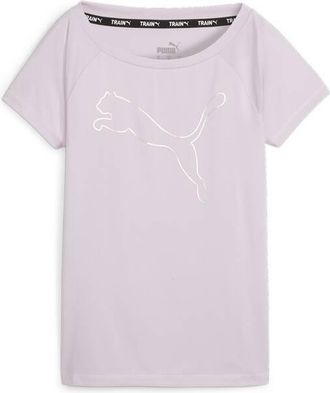 Puma Damen Shirt Train Favorite Jersey Cat