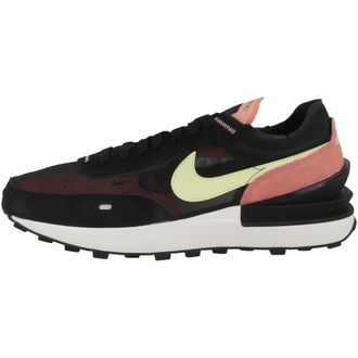 Nike Damen W Waffle ONE Sneaker, Black/Lime Ice/Magic Ember, 38 EU
