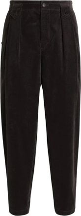 Dolce & Gabbana Pantalon en velours - Homme - Pantalons - Brun - Taille: M