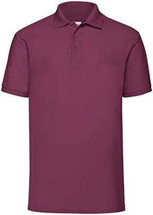 Fruit Of The Loom 65/35 Pique Polo - Polo - Homme, Rouge (Burgunderrot), X-Large