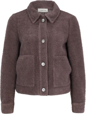 Cartoon Damen Casual-Jacke mit aufgesetzten Taschen 46, Hellbraun