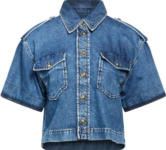 Sandro TOPS - Jeanshemden auf YOOX.COM