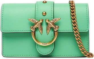 Pinko Handtasche Love One Micro C. AI 24-25 PCPL 100064 A0F1 Grün