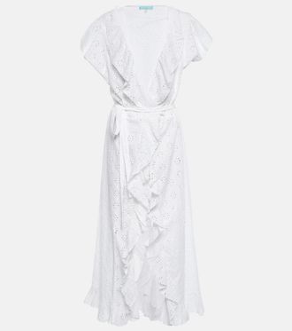 Melissa Odabash Robe longue Brianna en coton