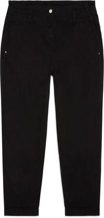 Fiorella Rubino Femme, Pantalons, Noir, Taille: 44 FR Cotton Balloon Pants