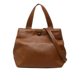 Chanel unisex, Pre-owned, Brun, Taille: ONE Size Pre-owned Vintage Satchel
