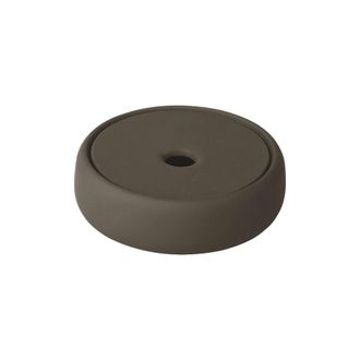 Blomus SONO- Aufbewahrungsdose aus Keramik, Tarmac, Badezimmerdose exklusive Optik, Organizer, Deko, Schmuckaufbewahrung, Ablageschale Kosmetik (H / B / T: 4