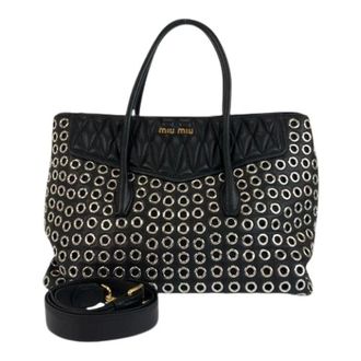 Miu Miu Damen, Pre-Owned, Schwarzk, ONE SIZEGr&ouml;&szlig;e