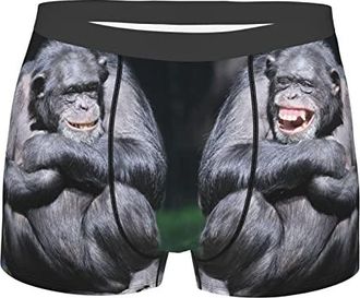 Generic Singe Animal Dr&ocirc;le Homme Cale&ccedil;on De Sport Breathable Boxer Shorts Confortale Boxer Cale&ccedil;ons Mode sous-V&ecirc;tements XL