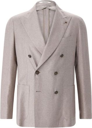 Tagliatore Homme, Vestes, Brun, Taille: XL Veste crois&eacute;e
