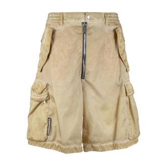 Dsquared2 Homme, Shorts, Beige, Taille: L Bermuda Décontracté
