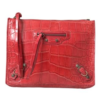 Balenciaga Paper Postcard Pouch - - Bags - Damen - Rot - ONE SIZE