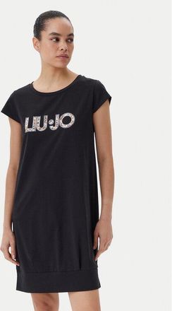 Liu Jo Kleid für den Alltag VA5194 JS003 Schwarz Regular Fit