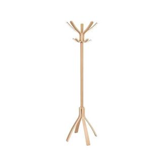 Alba PMCAFE Coat Stand, Light Wood Light Wood