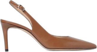 Stuart Weitzman Power Slingback 75 - Femme - Chaussures - Beige - Taille: 37 1/2 EU