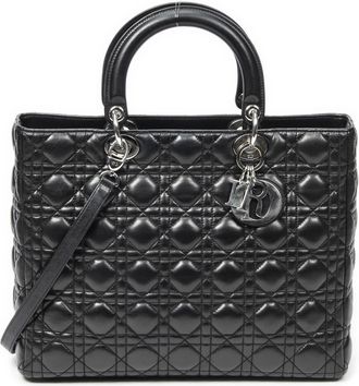 Dior Crossbody Bags - Large Lady Dior Zip - Gr. unisize - in Schwarz - f&uuml;r Damen