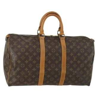 Louis Vuitton Sac Week-end Pre-owned - Femme - Pre-owned - Brun - Taille: ONE Size