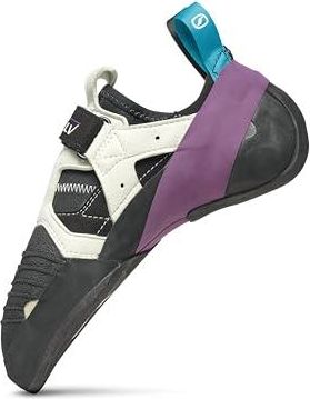 Scarpa Instinct VSR LV Chaussures descalade et de boulder, coupe basse volume, Noir/violet., 42.5/43.5 EU