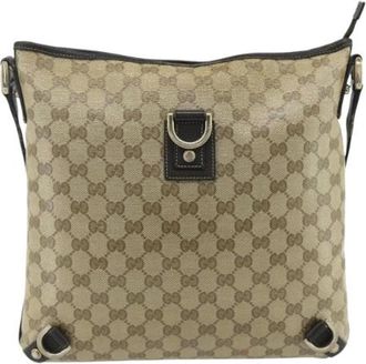 Gucci Sac bandouli&egrave;re vintage Pre-owned - Femme - Pre-owned - Brun - Taille: ONE Size