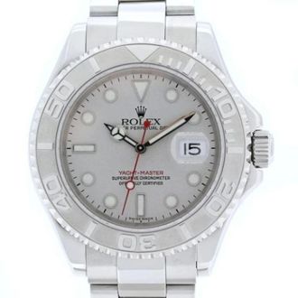 Rolex Pre-owned Yacht-Master 16622 Wristwatch - Homme - Pre-owned - Gris - Taille: ONE Size
