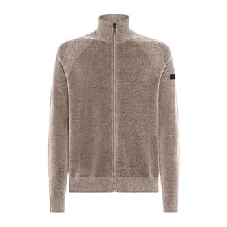 Roberto Ricci Design Rrd, Homme, Pulls, Brun, Taille: 2XL Maglia Full Zip