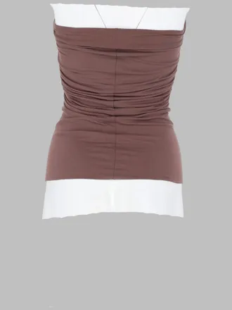 Rick Owens Alannah Bustier Top - Purple