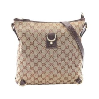 Gucci Pre-owned Abbey GG Canvas Leather Shoulder Bag - Femme - Pre-owned - Beige - Taille: ONE Size