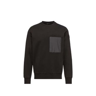 Moncler Sweat &agrave; logo en coton