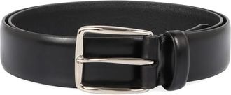 Slowear ceinture en cuir à boucle - Noir