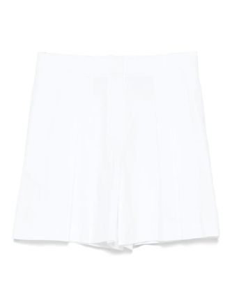 Theory short à détail plissés - Blanc