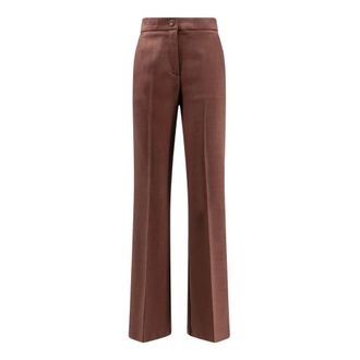 Pinko Pinko, Femme, Pantalons, Brun, Taille: 38 FR New Serenidad Pantalons