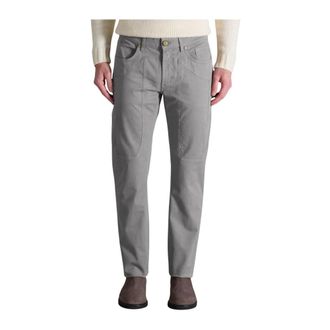 Jeckerson Baumwollmischung Hose mit Rei&szlig;verschluss und Knopf mit Taschen - - Trousers - Herren - Grau - W36