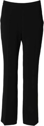 Aspesi Femme, Pantalons, Noir, Taille: 38 FR High Waist Zip Straight Chino Trouser Pants
