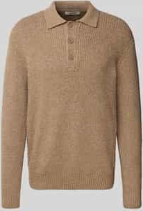 Only & Sons Relaxed Fit Strickpolo aus Baumwoll-Mix Modell DALE LIFE