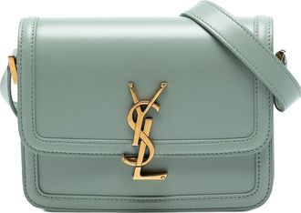 Saint Laurent Hobo Bags - Small Calfskin Solferino Satchel In Box - Gr. unisize - in Blau - für Damen