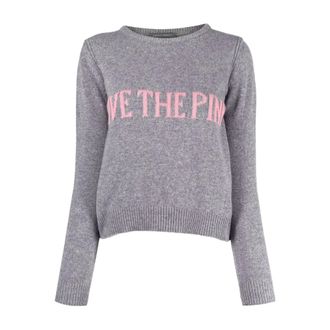 Alberta Ferretti Damen, Strickwaren, Grau, MGr&ouml;&szlig;e
