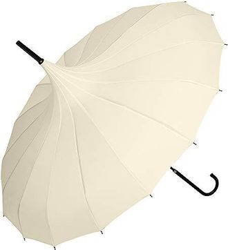 Von Lilienfeld Parapluie Ombrelle Mariée Femme Pagode Fabienne, crème