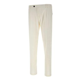 Eleventy Homme, Pantalons, Blanc, Taille: W32 Slim-fit Pantalons