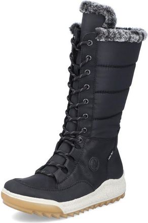 Rieker Damen Winterstiefel Y4760, Frauen Stiefel, wasserabweisend, riekerTEX,Winterboots,fellboots,Fellstiefel,warm,Boots,schwarz (00),36 EU / 3.5 UK