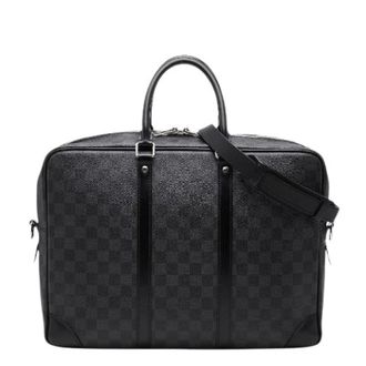 Louis Vuitton Pre-owned Voyage GM Damier Graphite Briefcase - Homme - Pre-owned - Gris - Taille: ONE Size