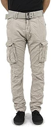 Schott NYC Schott Nyc TRRANGER70 Pantalon, Gris (Ciment Ciment), W33/L32 (Taille fabricant:33) Homme