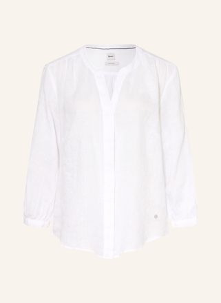 Brax Brax Leinenbluse Velia Mit 3/4-Arm weiss