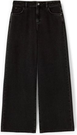 Motivi Femme, Jeans, Noir, Taille: 46 FR Kate Wide Slouchy Jeans