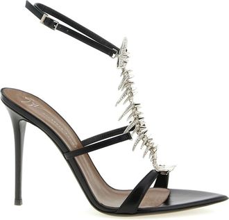 Giuseppe Zanotti Femme, Chaussures, Noir, Taille: 41 EU Slim 2.0 Sandales